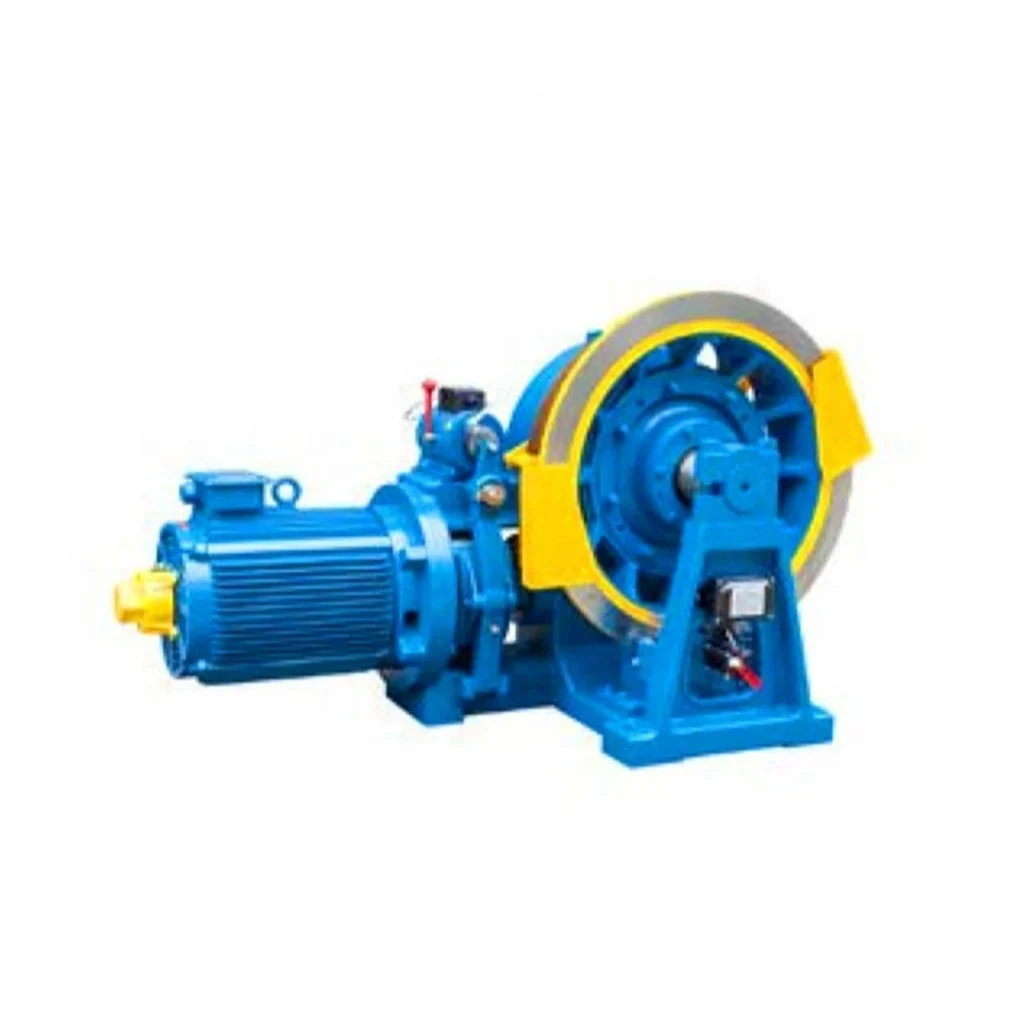 YJ275A Elevator Geared Traction Machine - Elevators | Lift Spare parts shop